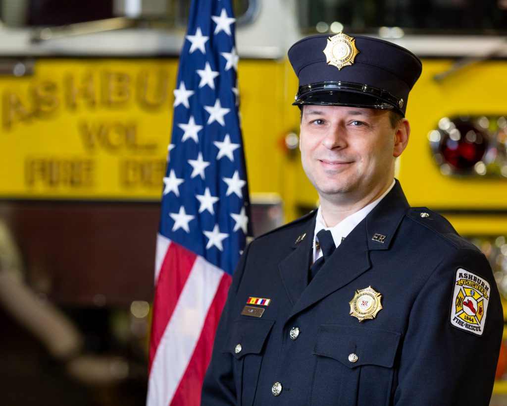 Volunteer Extraordinaire — Meet the president of Ashburn’s fire and ...